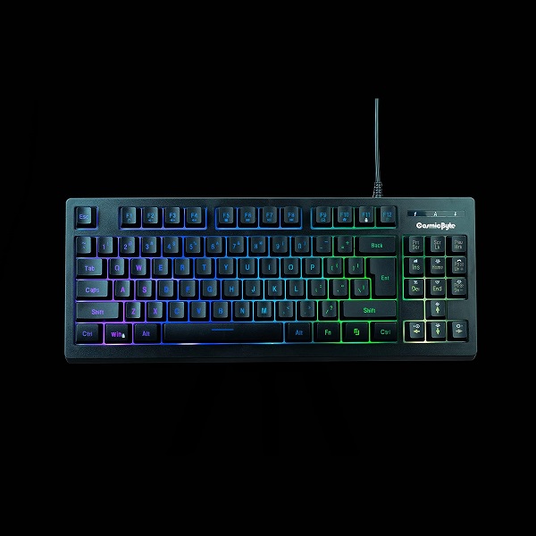 Cosmic Byte Veritas TKL RGB Membrane Gaming Keyboard (CB-GK-22 ...