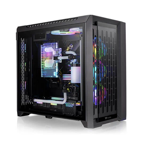 Thermaltake CTE C750 TG ARGB E-ATX Full Tower Gaming Cabinet (Black ...